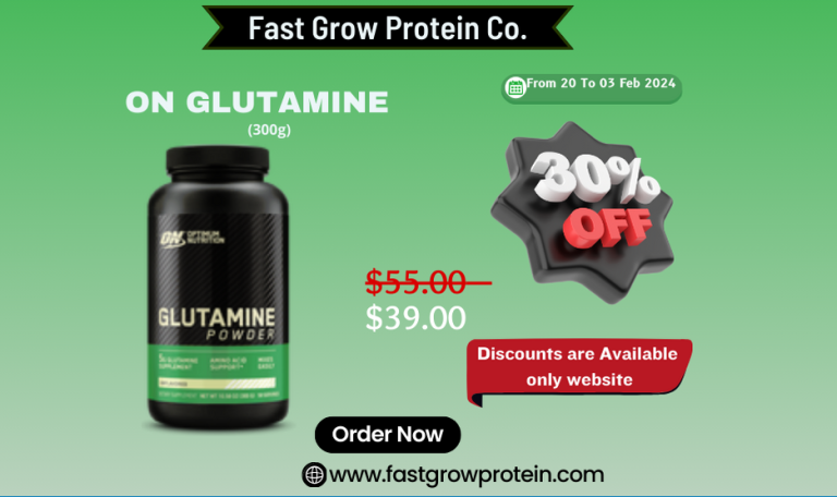 Fast Grow Protein || Online Body Building Nutrition Store