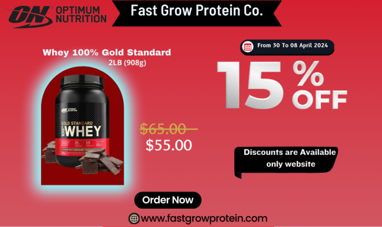 Fast Grow Protein || Online Body Building Nutrition Store