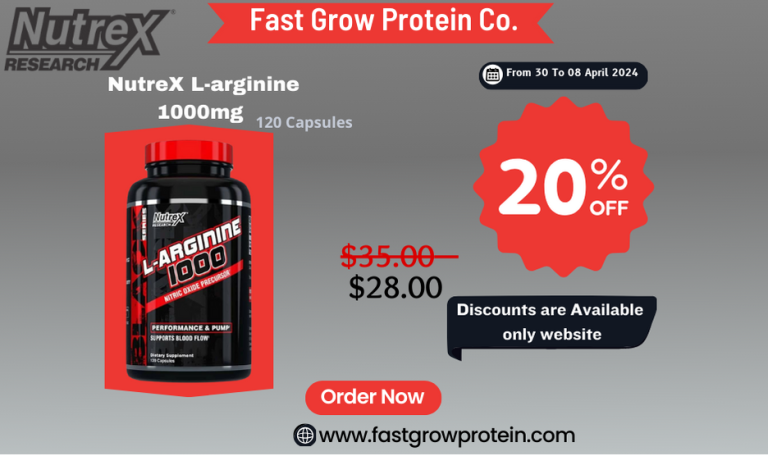 Fast Grow Protein || Online Body Building Nutrition Store