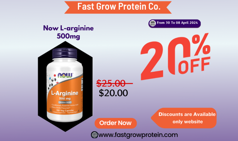 Fast Grow Protein || Online Body Building Nutrition Store