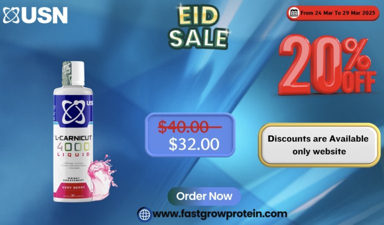 Fast Grow Protein || Online Body Building Nutrition Store